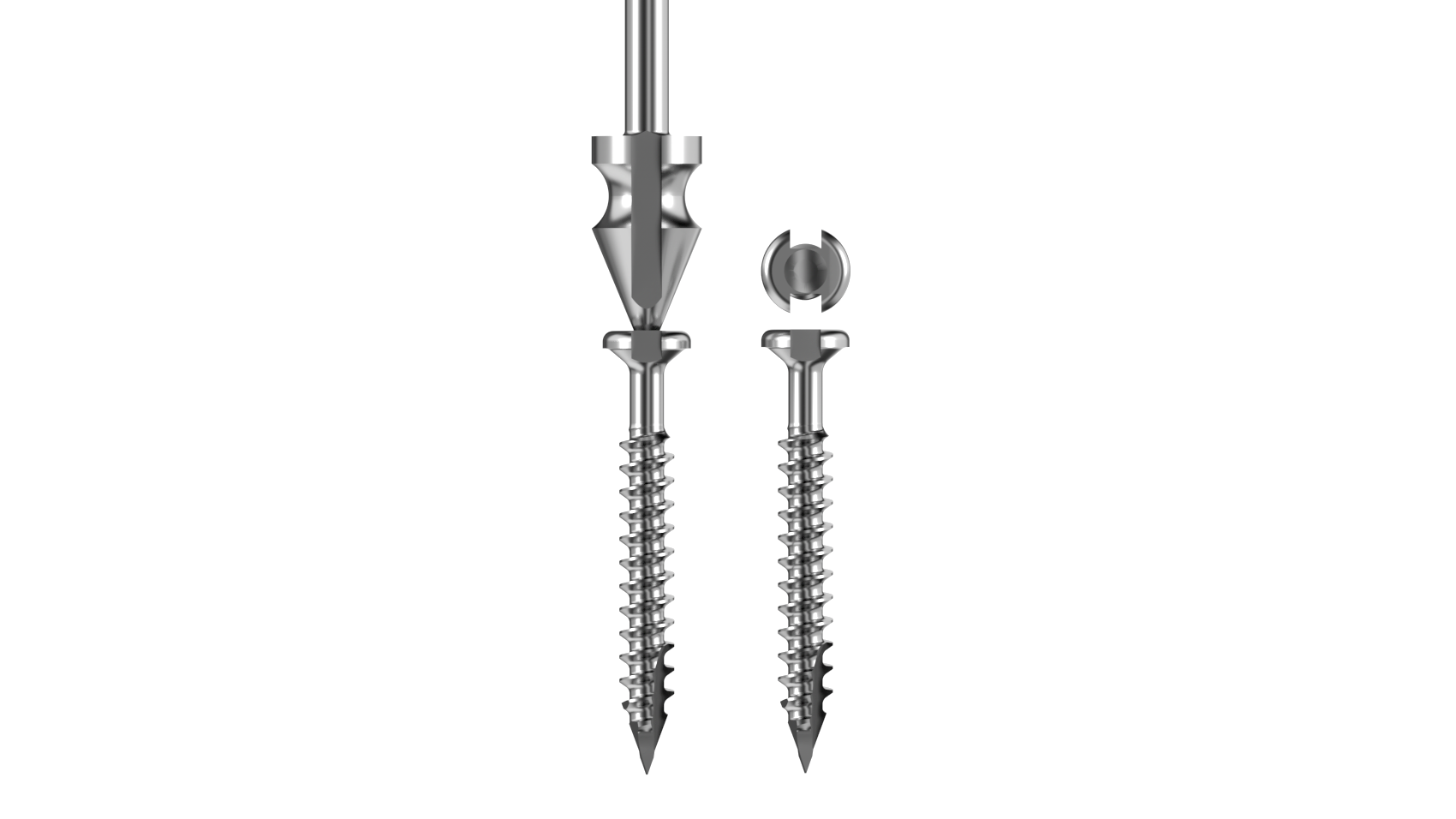 Nexis® snap-off screws Ø2 mm | Novastep International